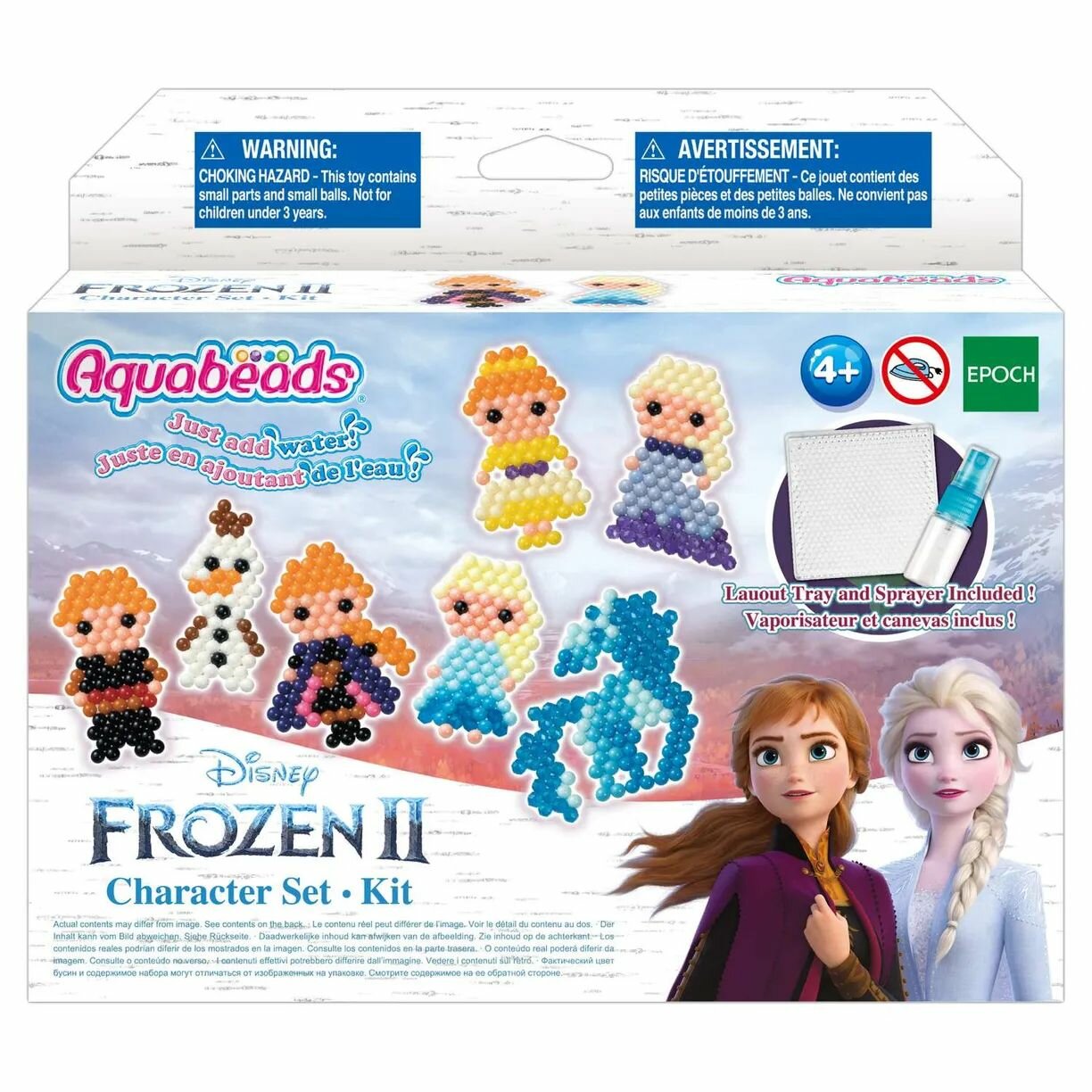 Мозаика Aquabeads Frozen 2 - Набор бусин 600шт - Холодное сердце - Аквабидс 31370