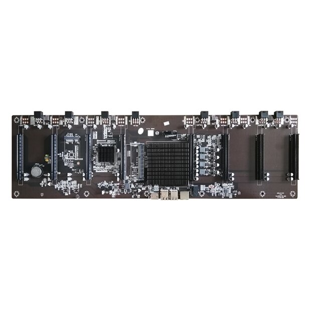 Материнская плата с ЦПУ AFOX AFHM65-ETH8EX Intel HM65+ Intel Celeron, 1XDDR3-1600MHZ, 8XPCI-EX16, 1XSATA2, 1XMSATA2, 100LAN MATX, RETAIL PACK