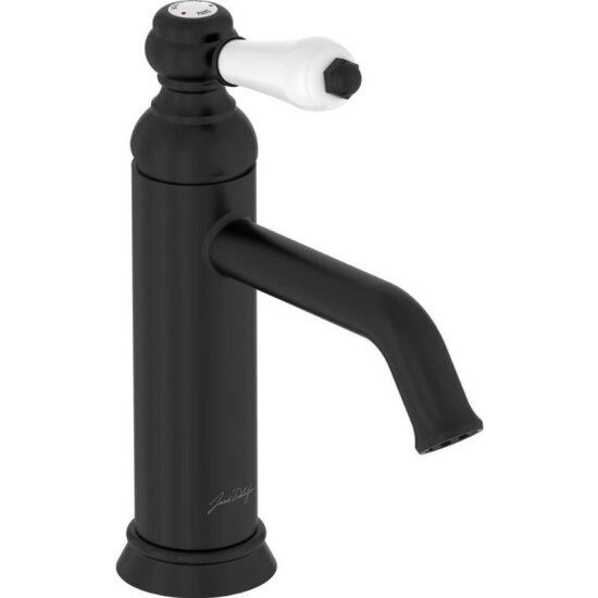 Смеситель для раковины Jacob Delafon E24360-BL LOUISE без донного клапана матовый черный