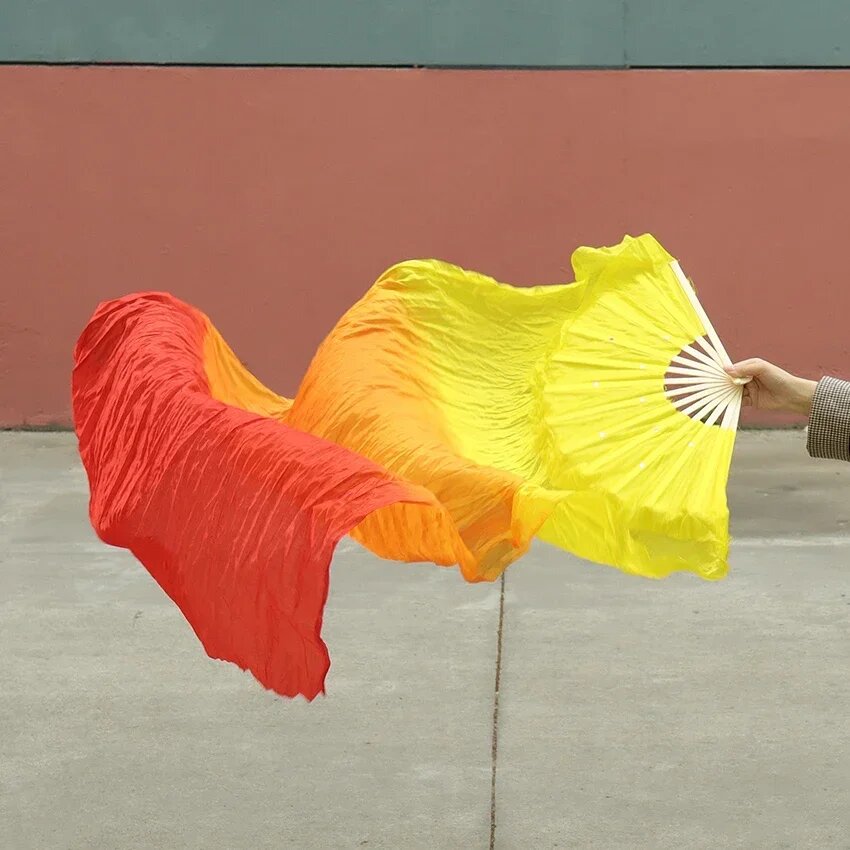 Танцевальный веер Ms.Belly градиентный 150 см