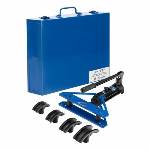 Трубогиб гидравлический горизонтальный Stels , 6т, башмаки 1/2"-1", в металлическом кейсе, 18146