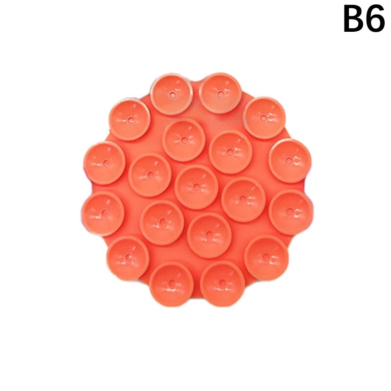 Двухсторонняя силиконовая присоска для детской присоски, присоска с клейкой резиновой основой для фиксированной подставки