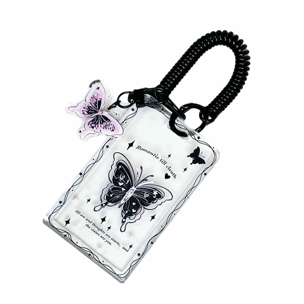 Пластиковый чехол для карточек, прозрачный держатель, защитная крышка с раздвижной застежкой организации и защиты вашего