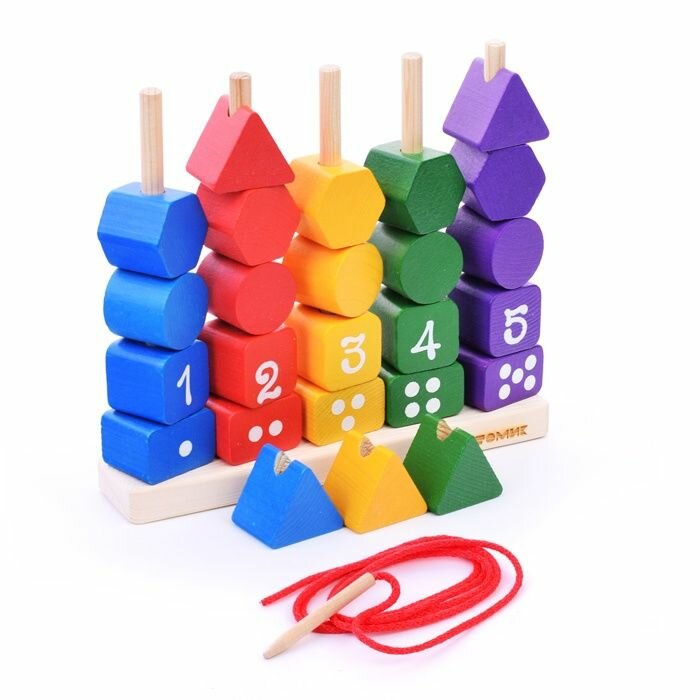 Развивающий набор Сортер Логика и счёт 27 деталей