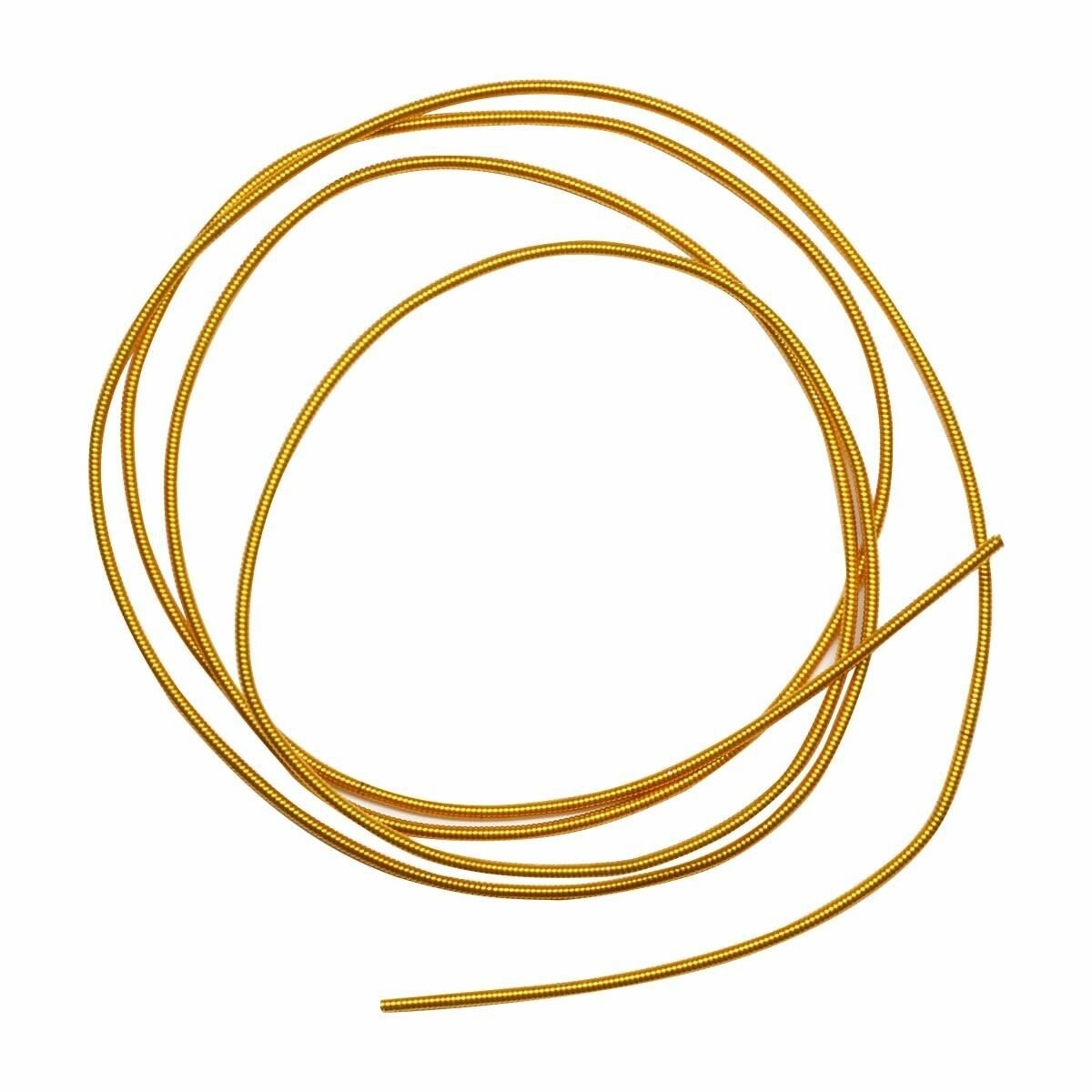 Канитель Astra&Craft Жесткая, золотистая, 1,2 мм, КЖ001НН12, 5+-0,1 г