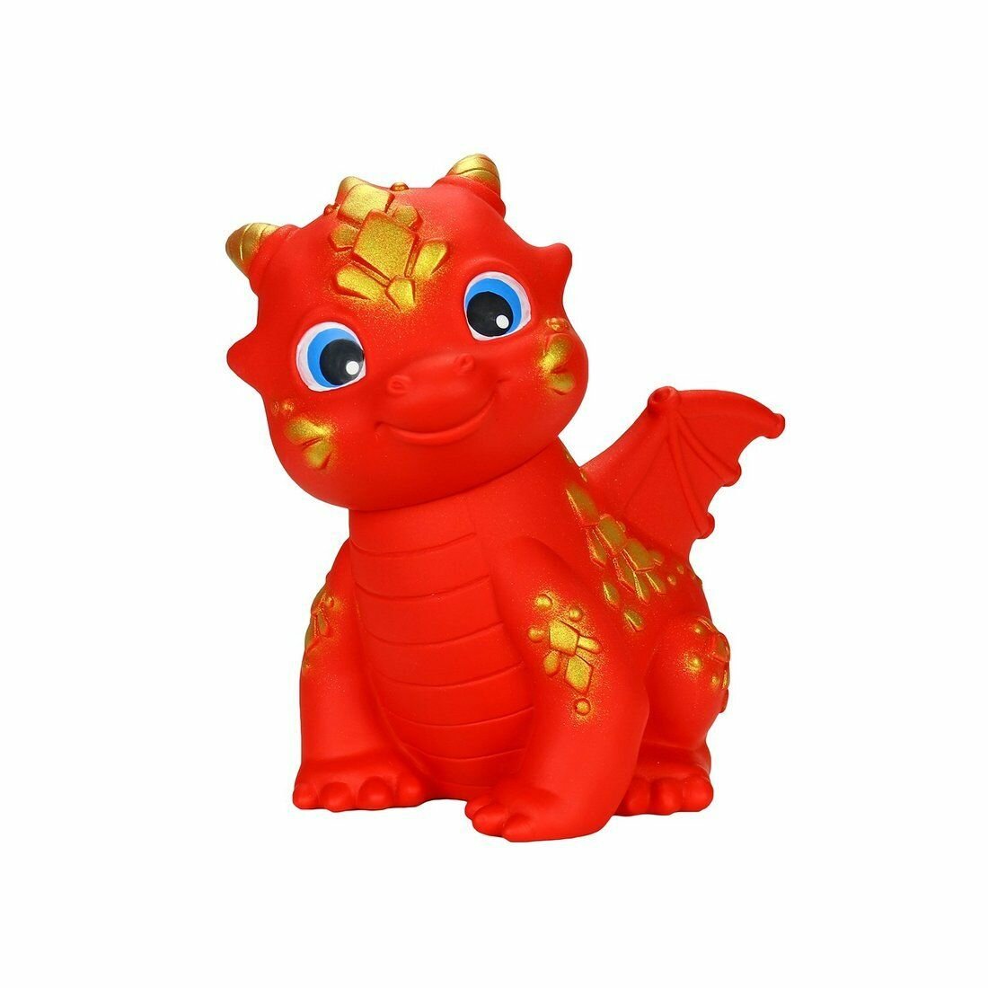 Игрушка для кукольного театра Весна Игрушка ПВХ, дракон красный, 15 см, от 3 лет (В4340)