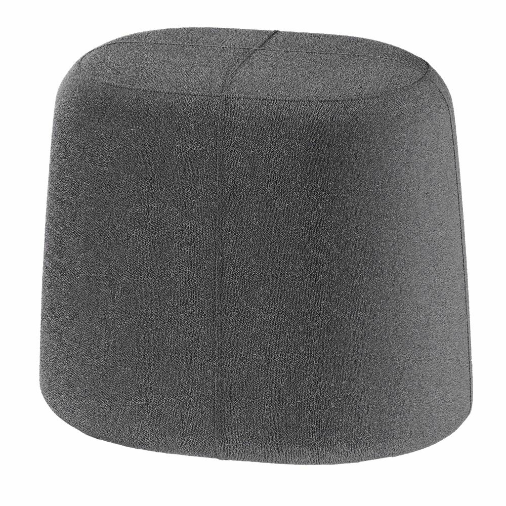 Пуф LINEA, овальный, 550х400х450, темно-серый COTONIO М01-04