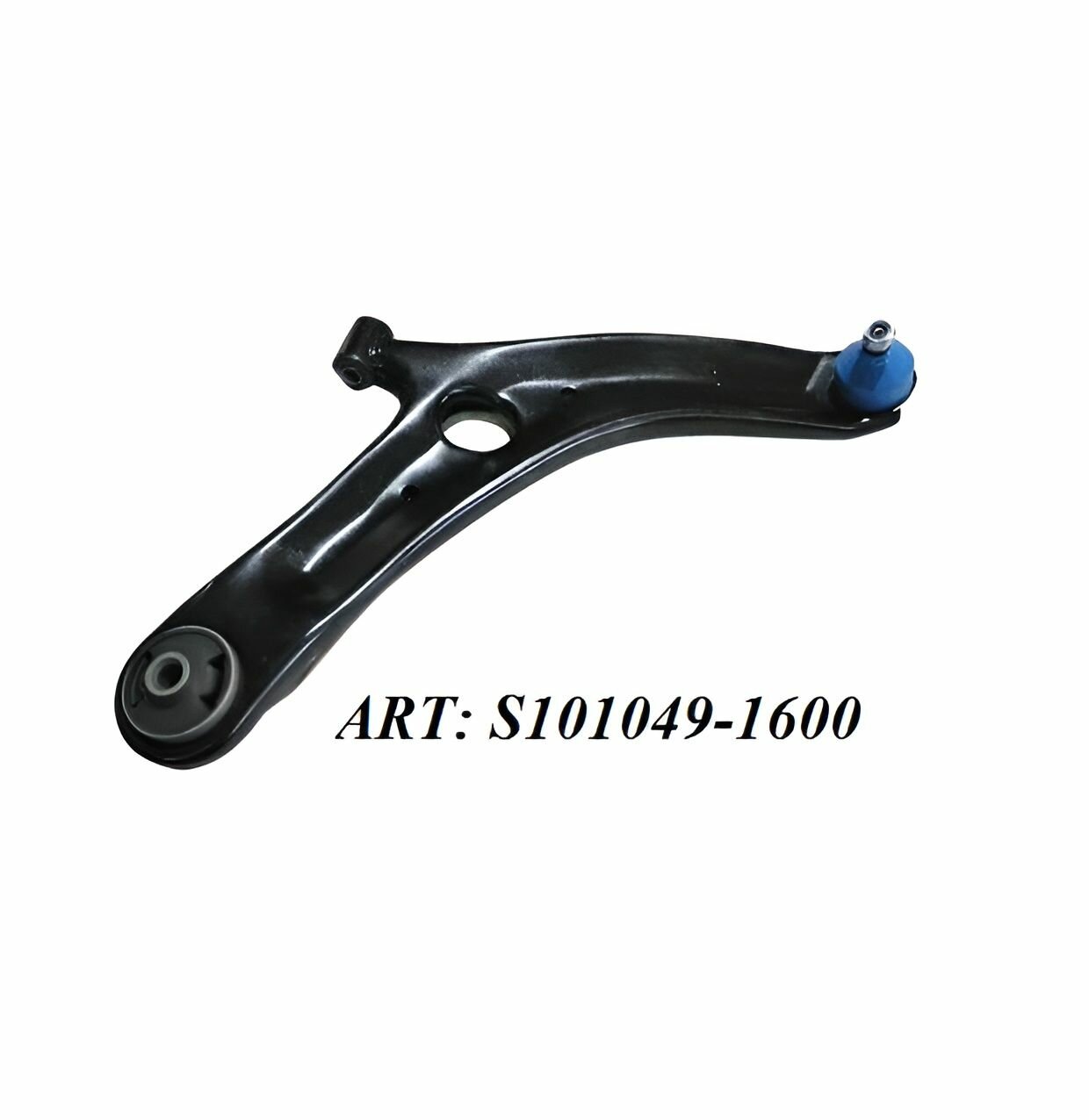 Рычаг подвески Lykmc S101049-1600, для Changan CS35, передний, правый, черный