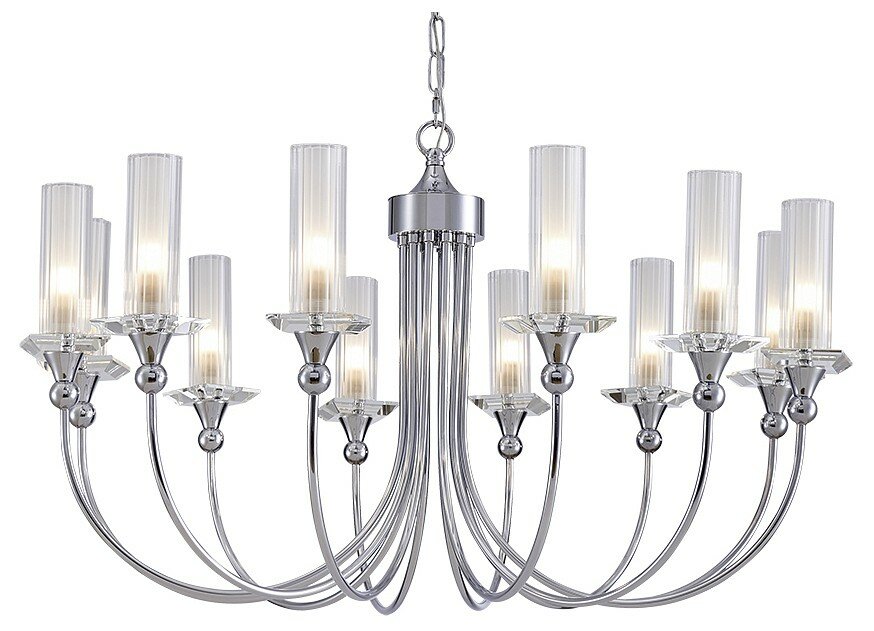 Подвесная люстра Newport 4580 4586+6/С chrome