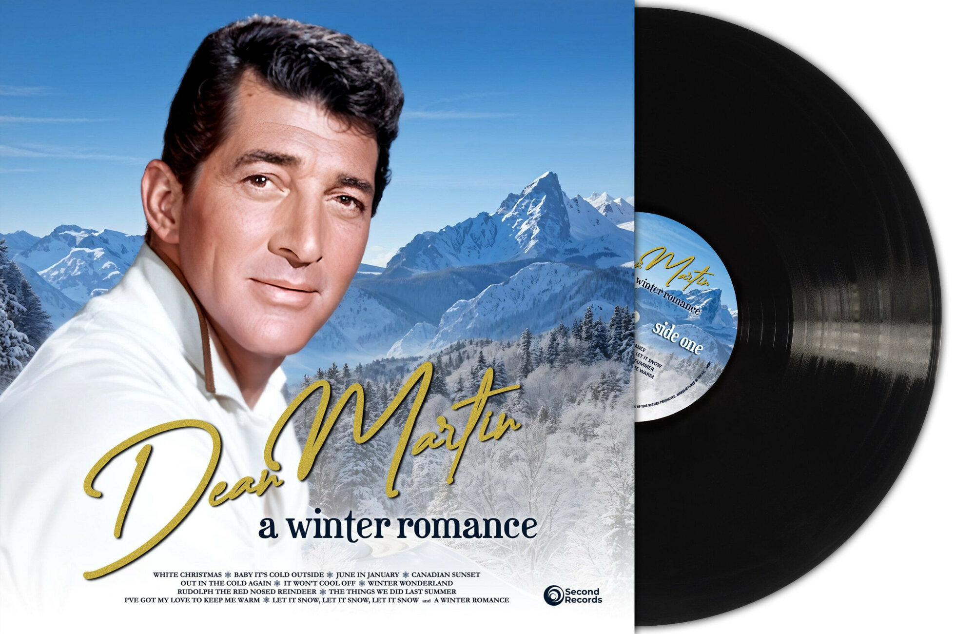 Dean Martin – A Winter Romance (LP)