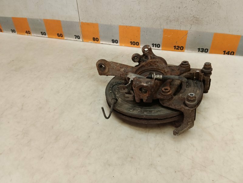 Б/У В сборе со ступицей, ступица Кулак поворотный Peugeot 407 2007 6E Перед. Прав. 385362 Peugeot-Citroen арт. 364797