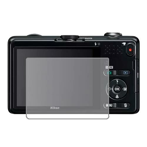 Скрин Мобайл защитный экран для фотоаппарата Nikon Coolpix S1200pj из как лист бумаги