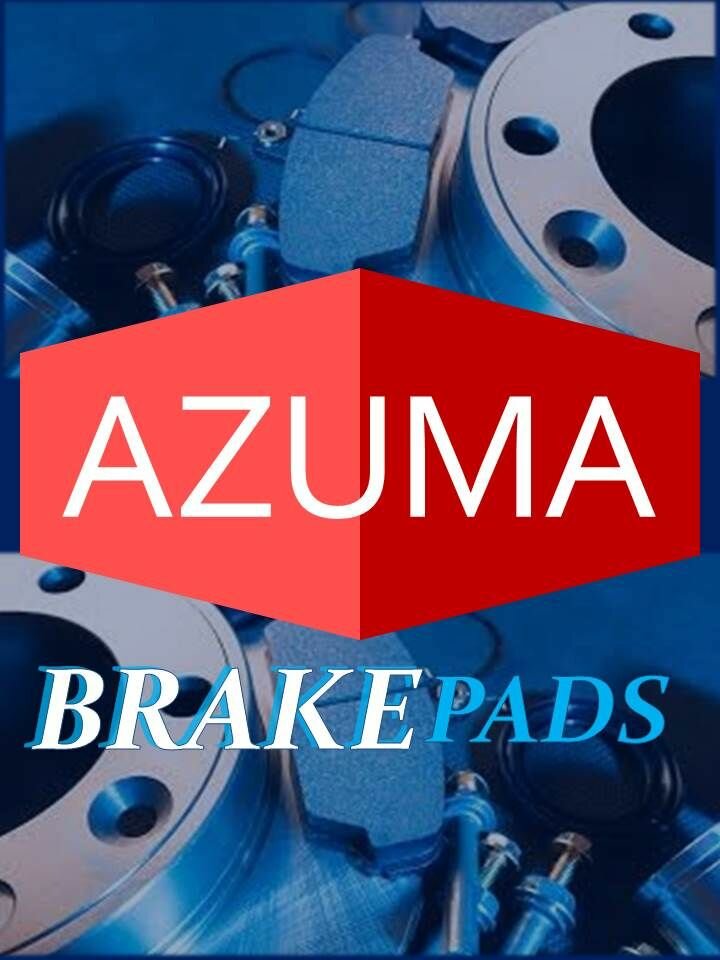 Колодки тормозные дисковые задние AZD2131 Azuma; OEM 04466-22160; Toyota Crown GS151; Cresta JZX90
