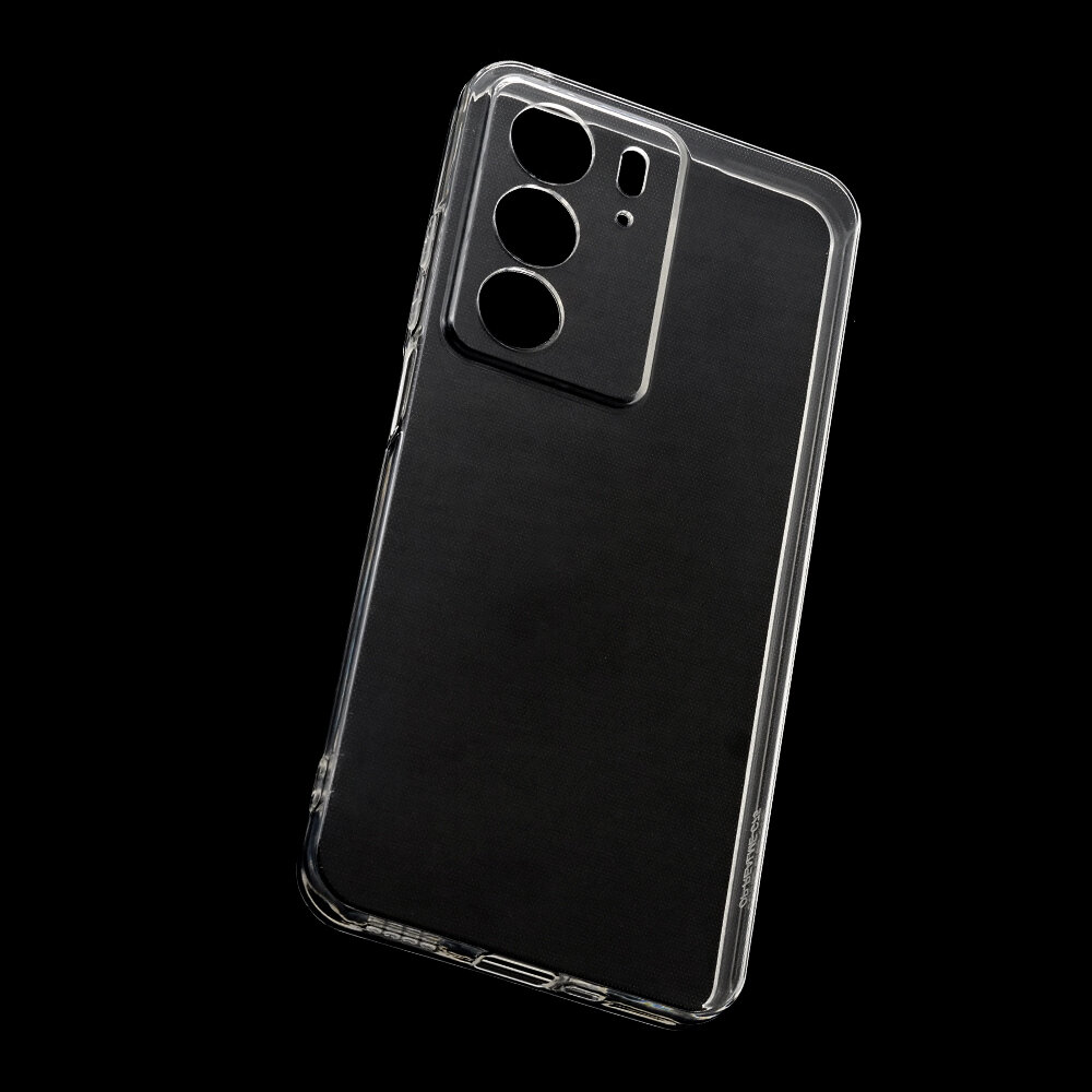 Силиконовый чехол Jack Case Premium Realme C75, прозрачный