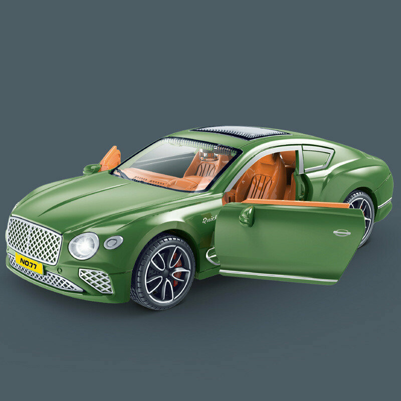 Kids inertia voice light model car vehicle with opening doors offroad suv for interactive learning styleu