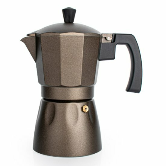 Кофеварка гейзерная Taller 300 мл, алюминий, коричневый (TR-11323)
