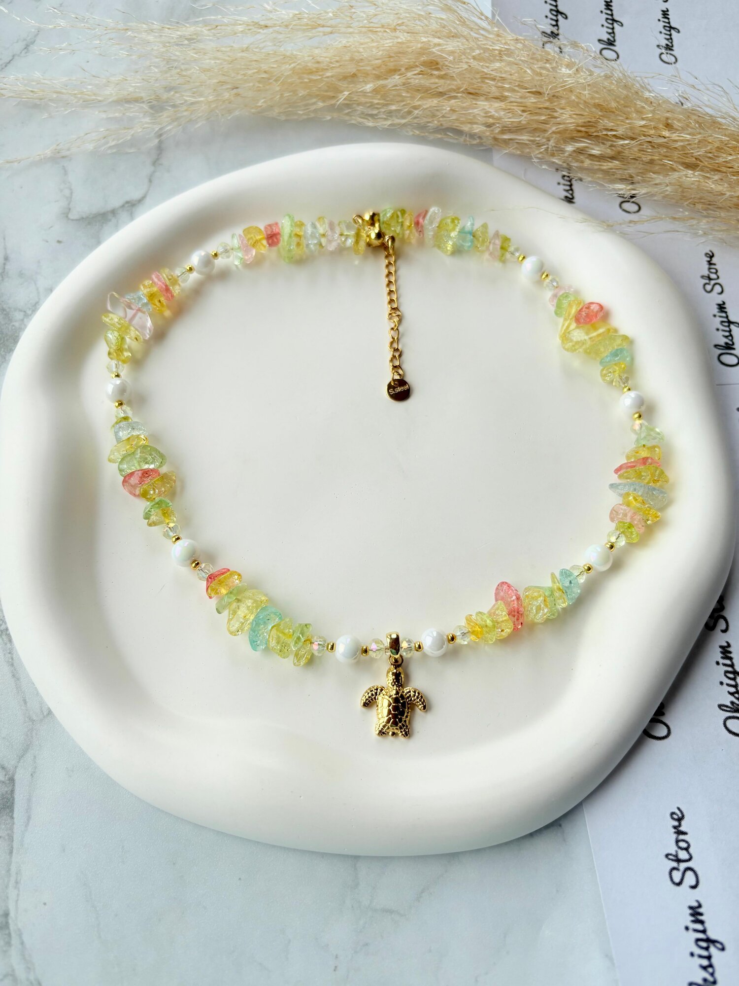 Чокер, хрусталь, стекло