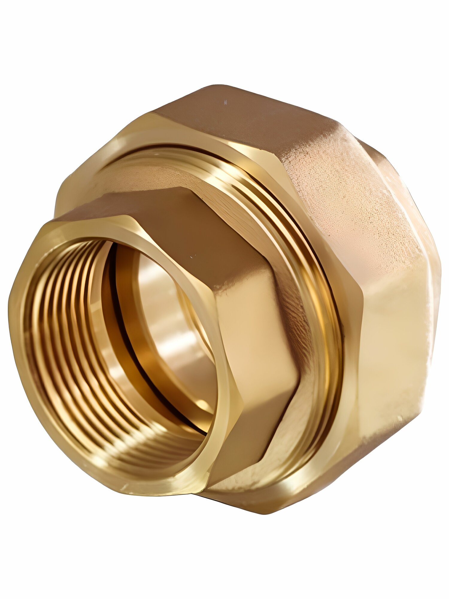 Американка 1" Внутренняя - Внутренняя латунная TIM / Гидропласт