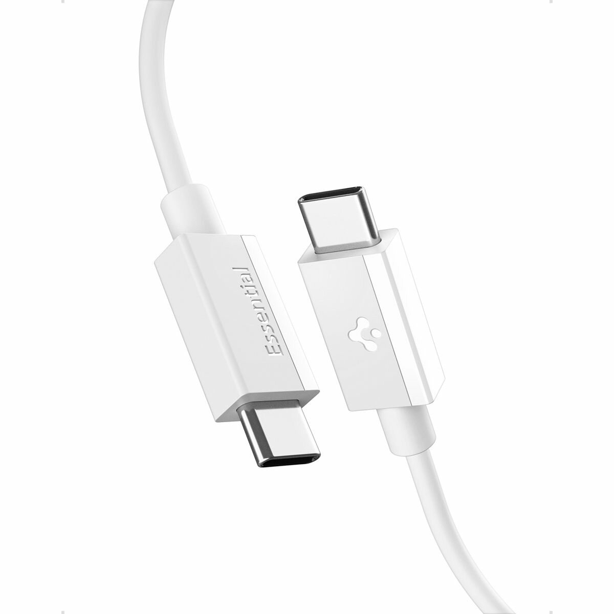 Кабель Spigen (ACA08717) Essential USB-C to USB-C (60W) 1м EB6010CC / Спиген Кабель Белый