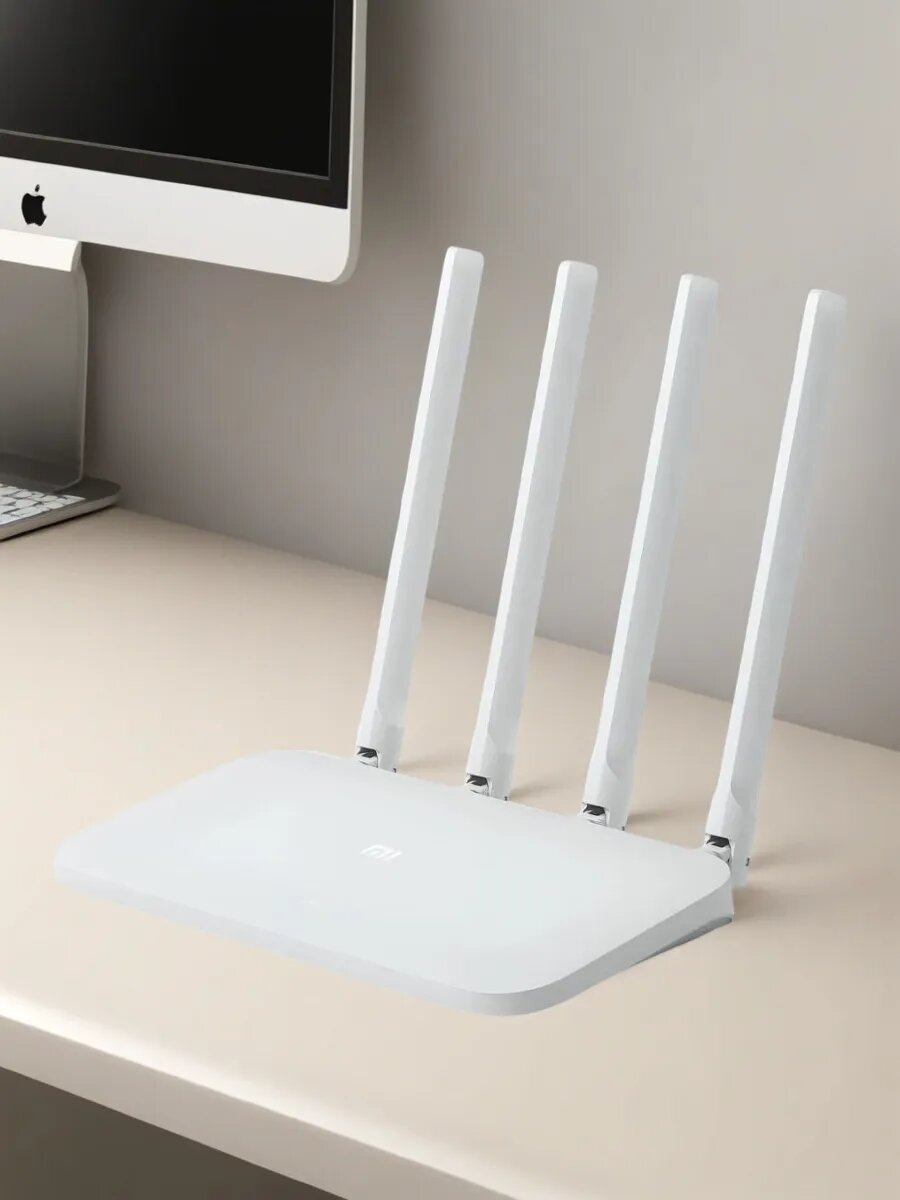 Роутер Wi-Fi для дома и дачи MI 4C 2.4 ГГц (Global)