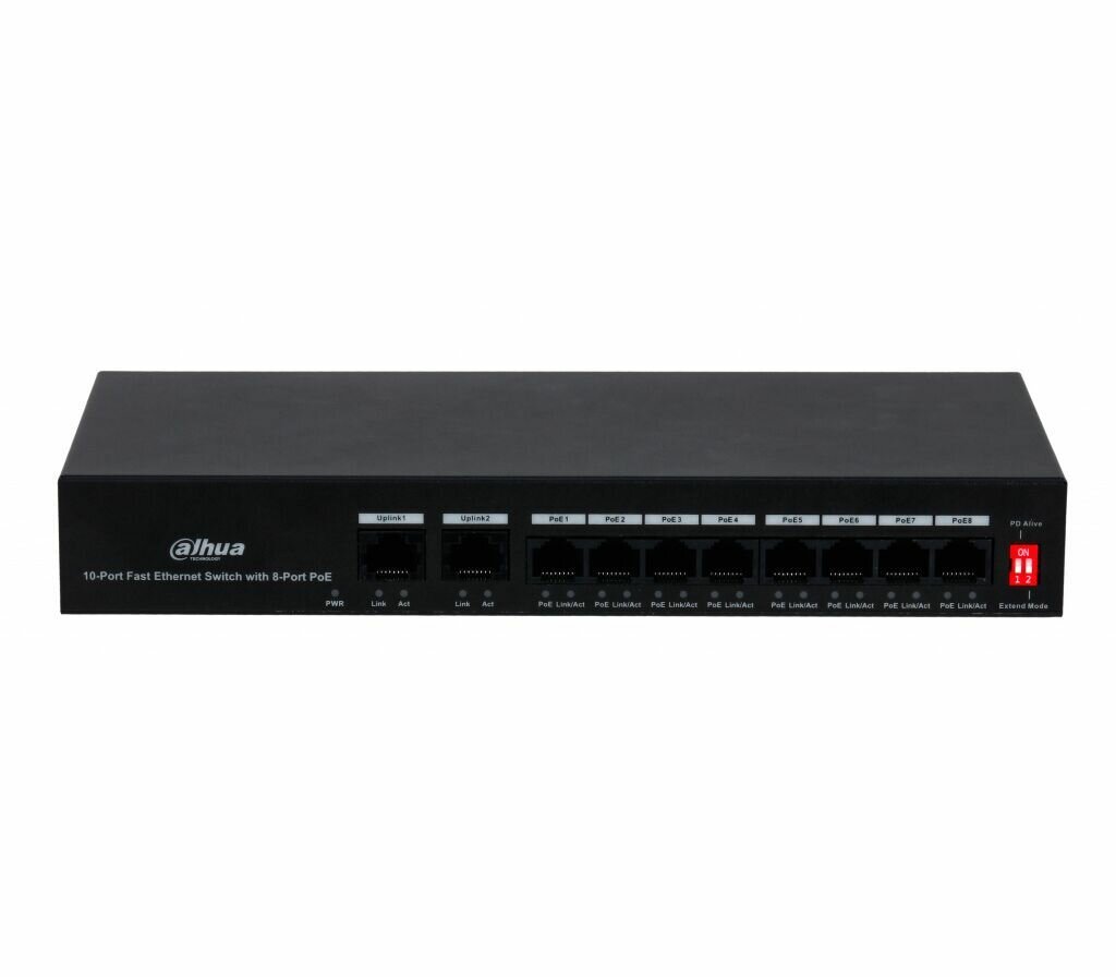 Dahua DH-PFS3010-8ET-65 PoE-коммутатор