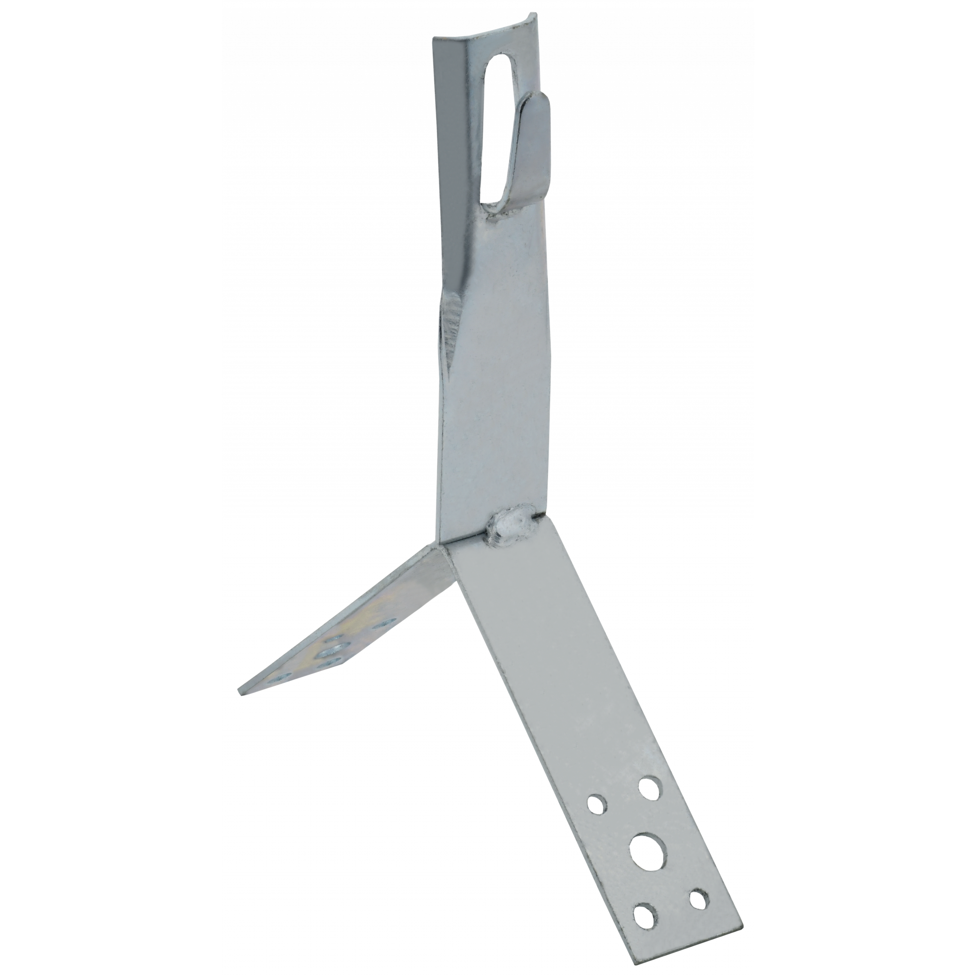 Держатель проводника круглого 6-8мм для конька h=100мм оцинкованная сталь HDZ, IEK ZDP80-14-4-68-100 (1 шт.)