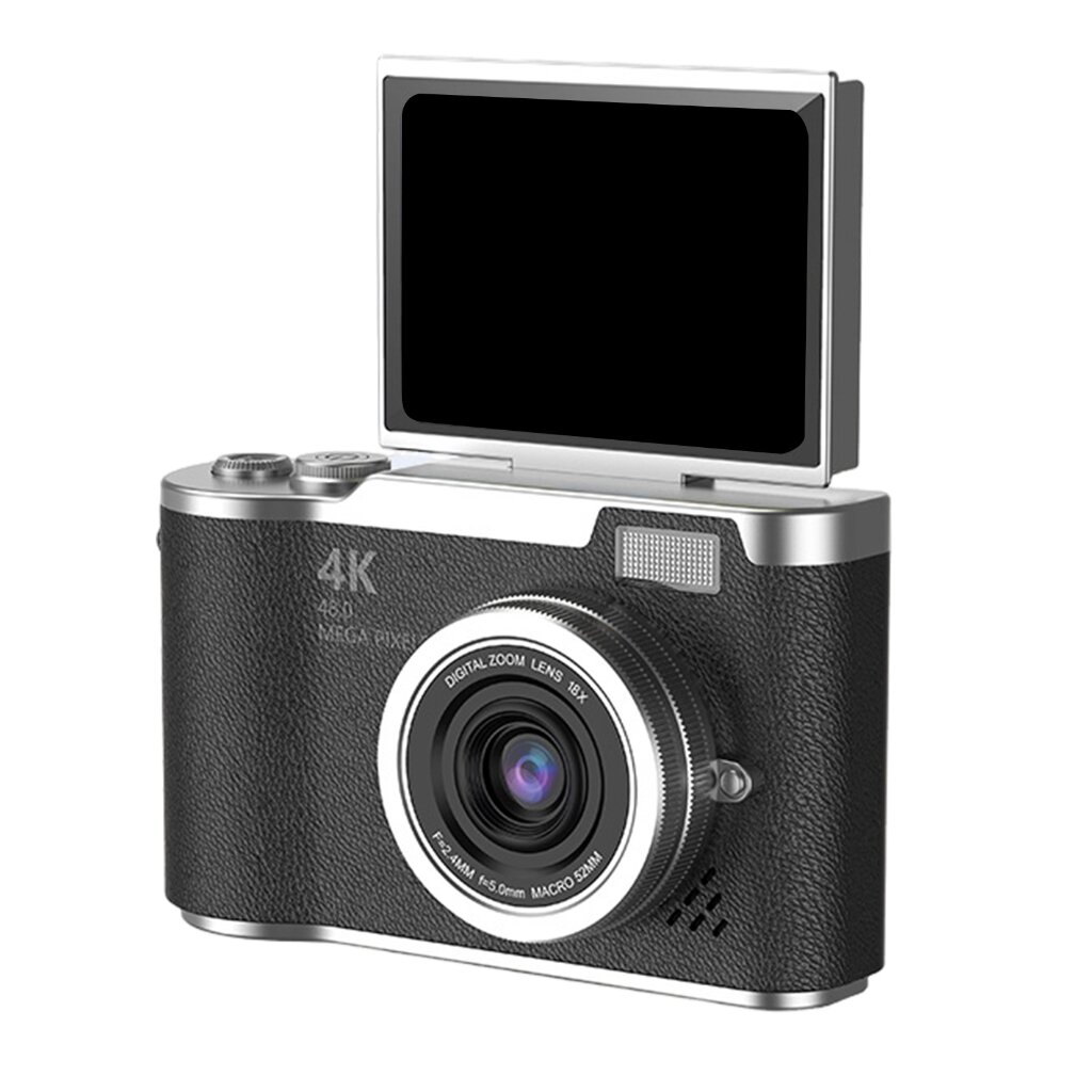 Зеркальная камера с откидным экраном micro single digital camera student retro CCD campus micro SLR-черный