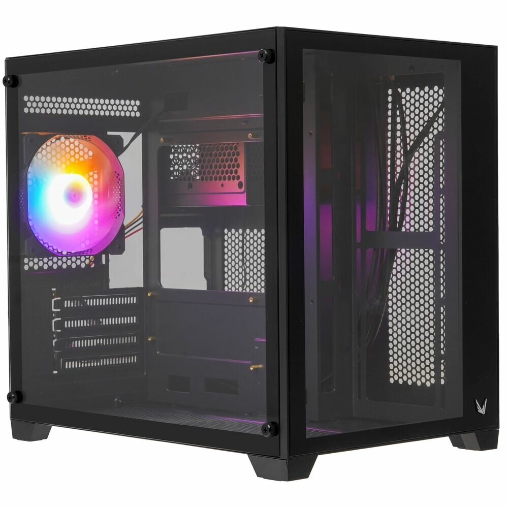 Корпус MicroATX Minitower Formula Crystal Z5 Black
