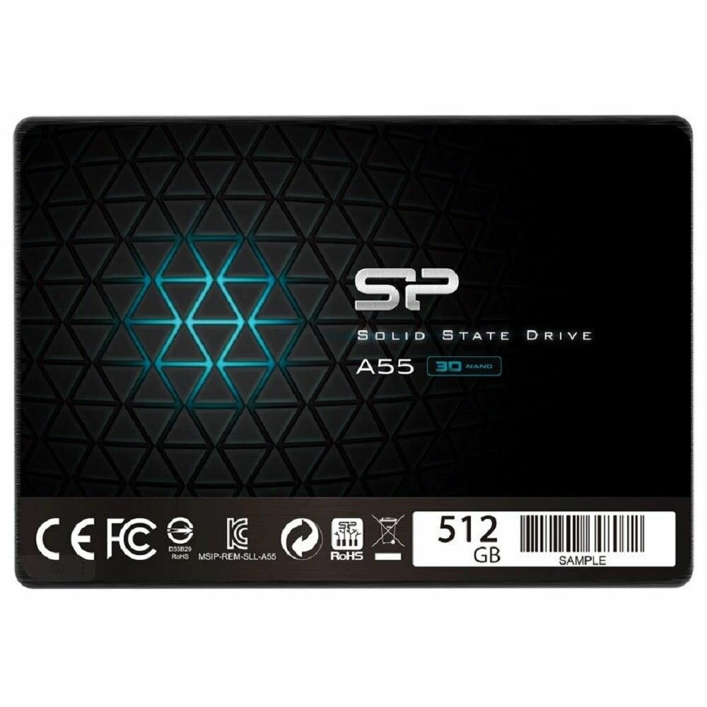 Silicon Power накопитель SSD 512Gb A55 SP512GBSS3A55S25