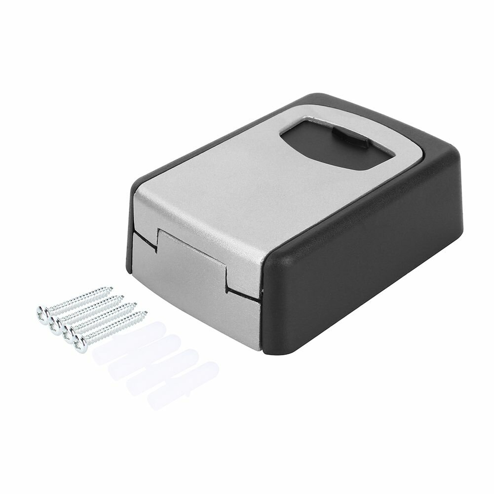 Настенный сейф для ключей с 4-значным кодом, водонепроницаемый, из цинкового сплава