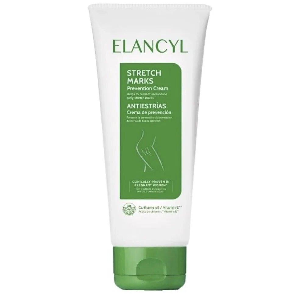 Крем для тела против растяжек 200 мл ELANCYL Stretch Marks Prevention Cream Cantabria Labs / Кантабрия Лабс