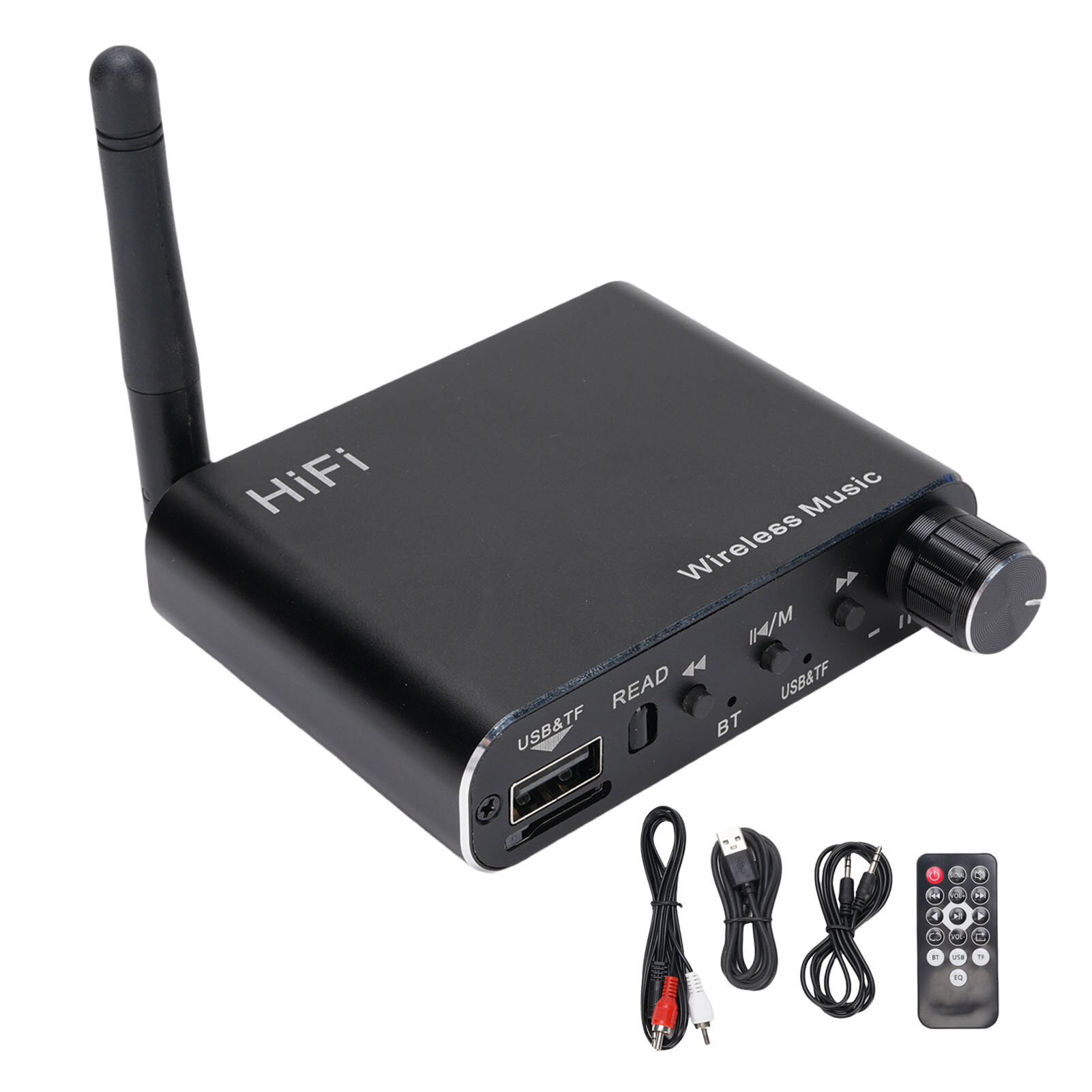 Беспроводной звуковой приемник Bluetooth 5.4 Адаптер Низкая задержка для старых стереодинамиков Проводные динамики Home Sound Music Streeo System