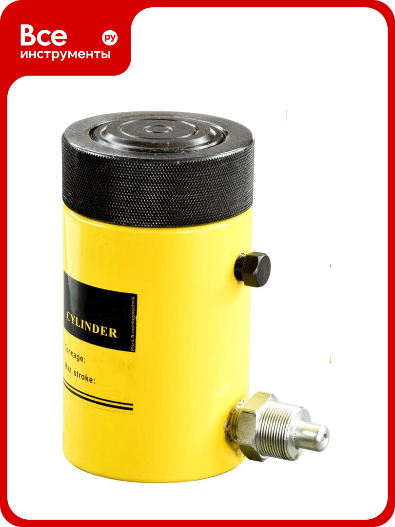 Гидравлический домкрат TOR HHYG-30150LS ДГ30П150Г, 30т с фиксирующей гайкой 1004732