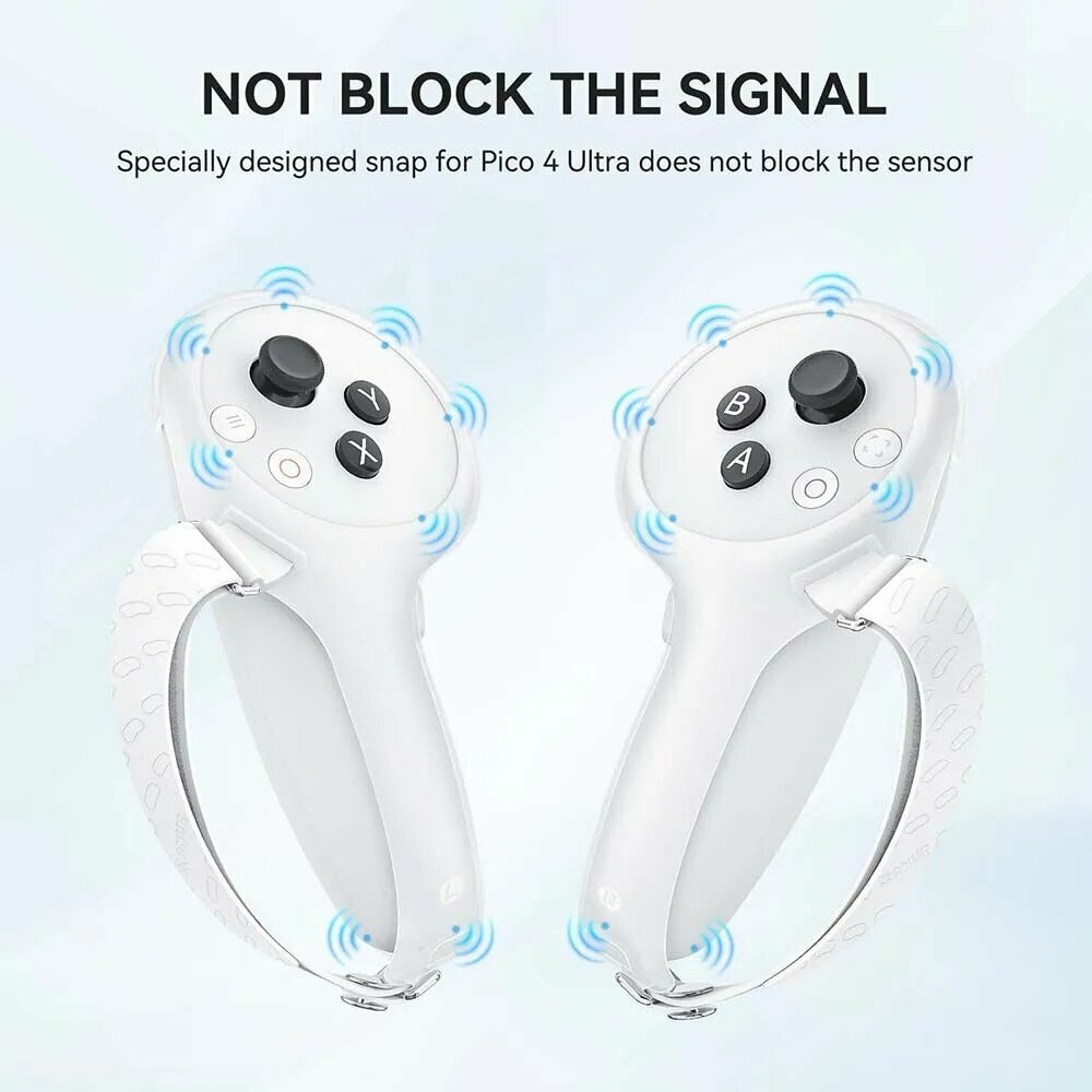 Силиконовый чехол для контроллеров VR аксессуар PICO 4 Ultra Регулируемые ремни