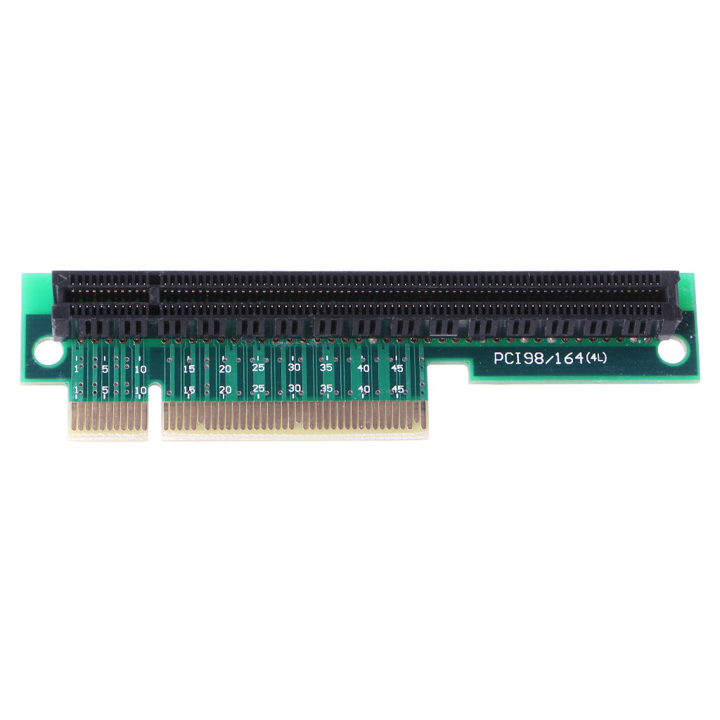Переходник PCI-E от 8X до 16X Riser PCI-Express x8 x16 с 90-градусной картой для 1U /2U