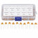 300PCS Monolithic Ceramic Capacitor Capacitance Stabilization Chip Assortment Ki...