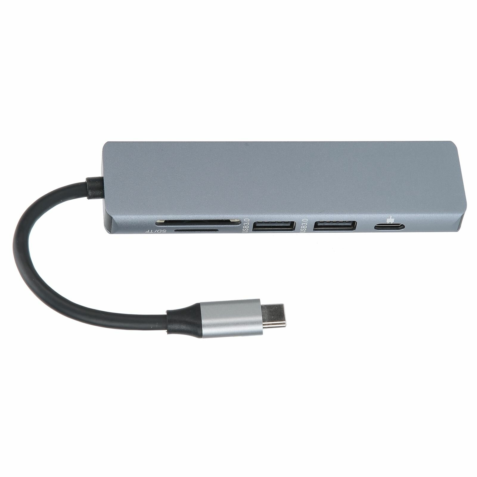 Адаптер-концентратор Type-C 6-в-1 Адаптер док-станции Type-C HDMI Компьютерный аксессуар