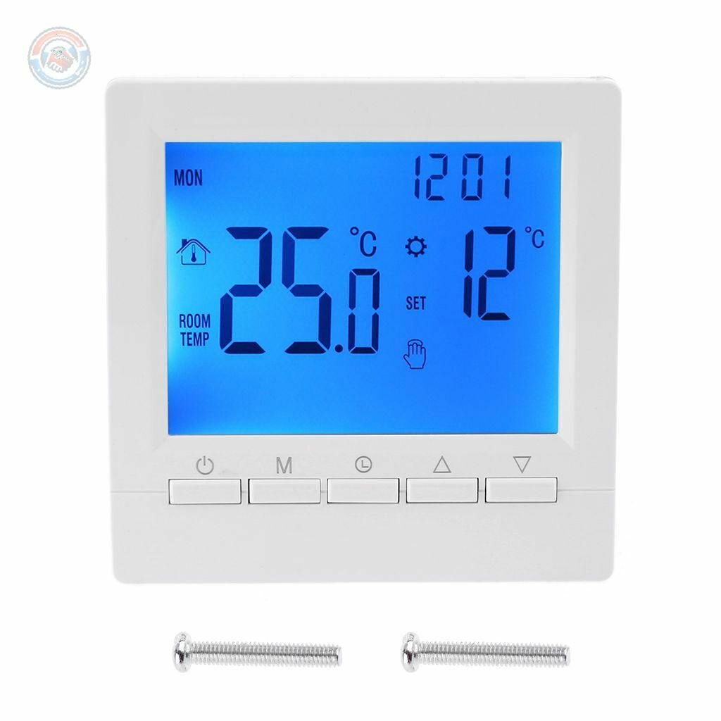 Беспроводной термостат для газового котла ME83LO с детским замком и антизамерзанием, настенный и настольный регулятор температуры, питание от батарейки АА