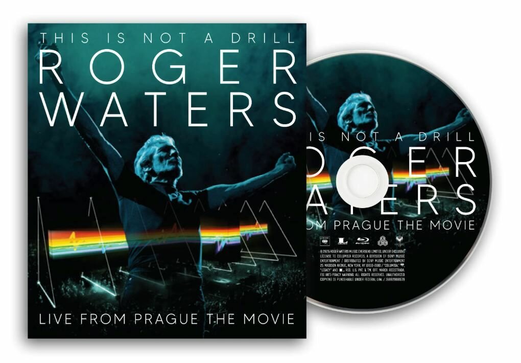 Фирменное издание Roger Waters - This Is Not A Drill - Live From Prague BLU-RAY