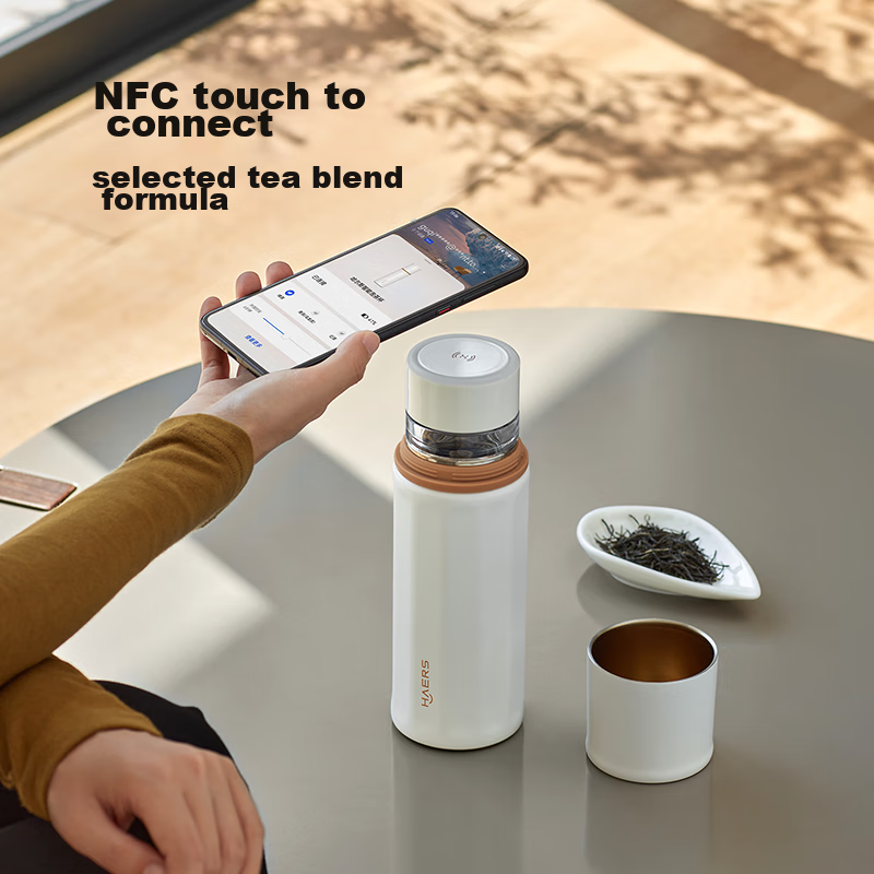 Huawei Smart Selection Haers Intelligent Tea Infuser Cup, Tea-Water Separation Cup, Titanium-Coated Insulated Cup, Water Cup, Birthday Gift for Men And Women