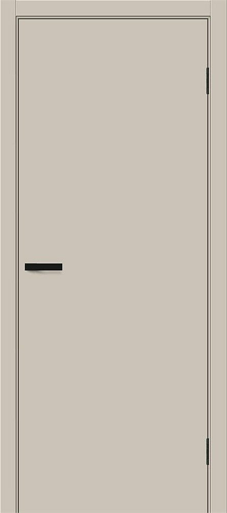 BRAVO Межкомнатная дверь 230*60 , Браво-0. П, Cream Silk , ПЭТ 230*60 Cream Silk