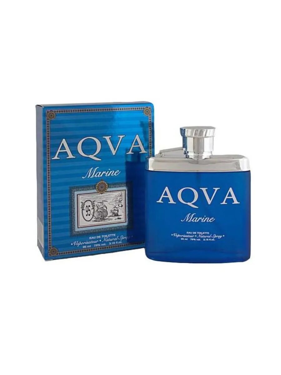 Туалетная вода Парфюмерия XXI века aqua MARINE 95ml (аромат Arm Code Sport) для мужчин