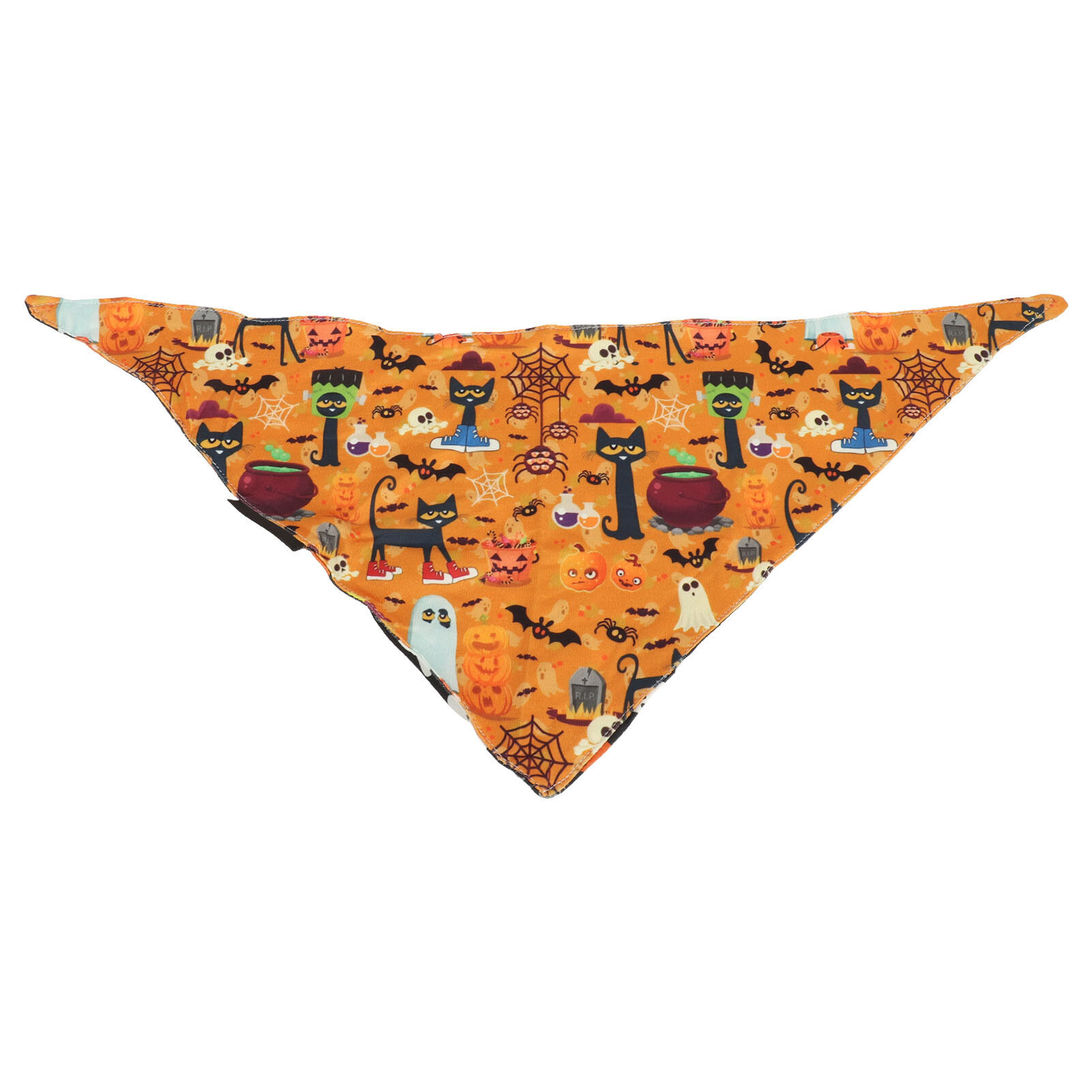 Банданы для собак на Хэллоуин из мягкого полиэстера, нагрудники/шарф, регулируемые, для вечеринок/путешествий