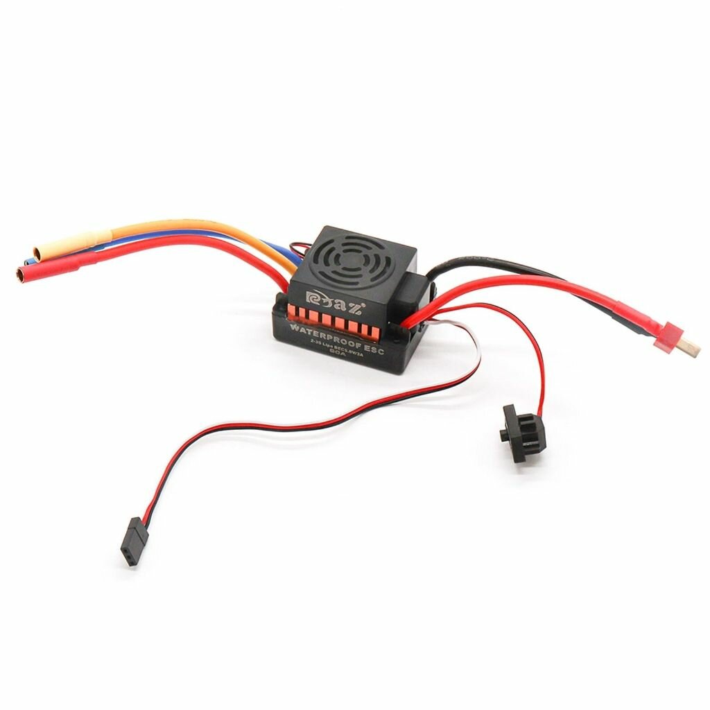 Радиоуправляемая модель автомобиля универсальный водонепроницаемый ESC 60A бесщеточный ESC морской ESC
