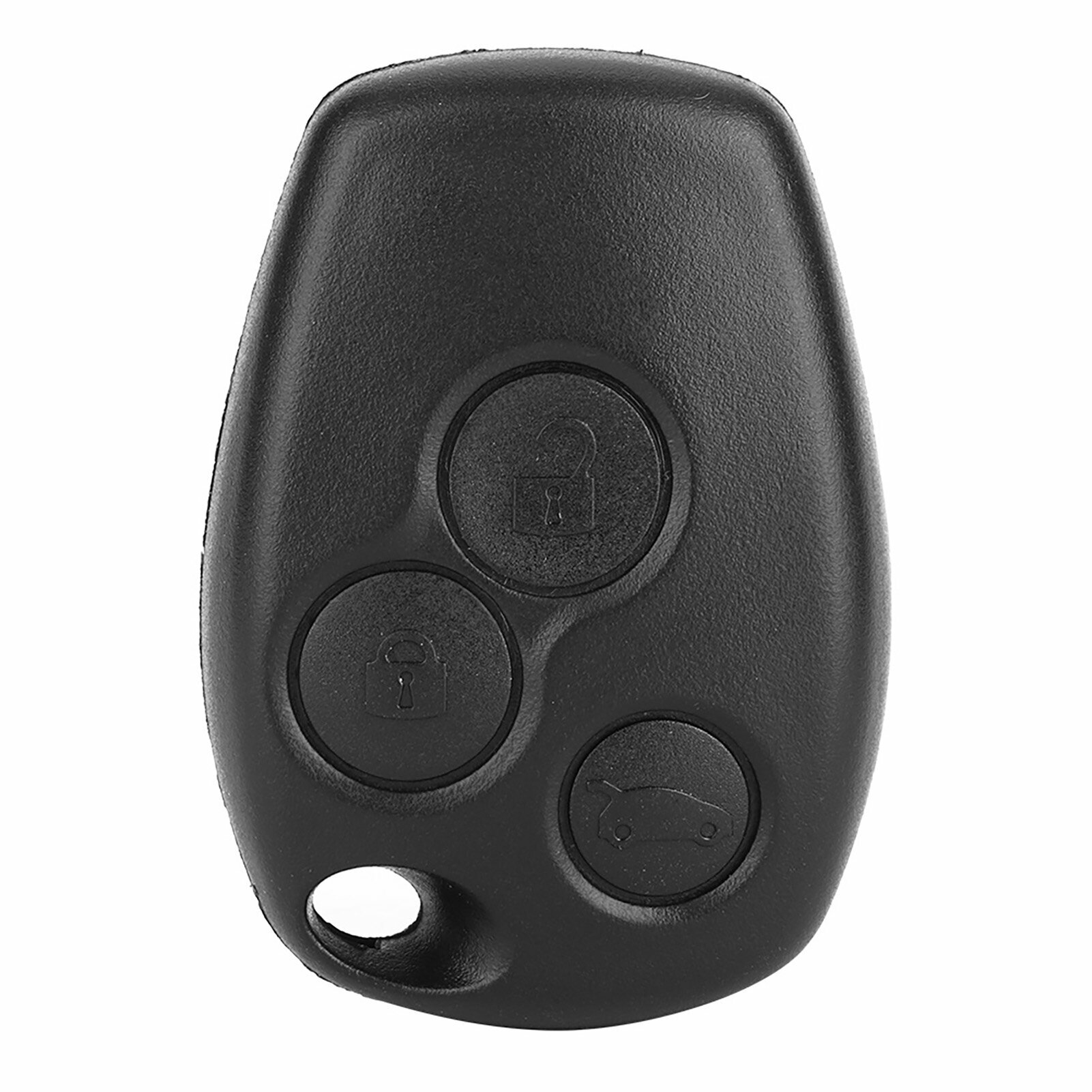 Remote Key Shell, Car Fob Case Lightweight ABS Wearproof for Upgrade Replacement Fluence Logan
