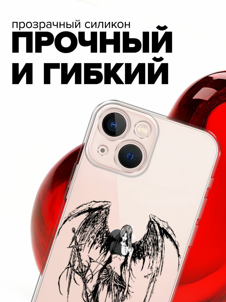 Чехол на Айфон 13 Мини аниме — фото 1