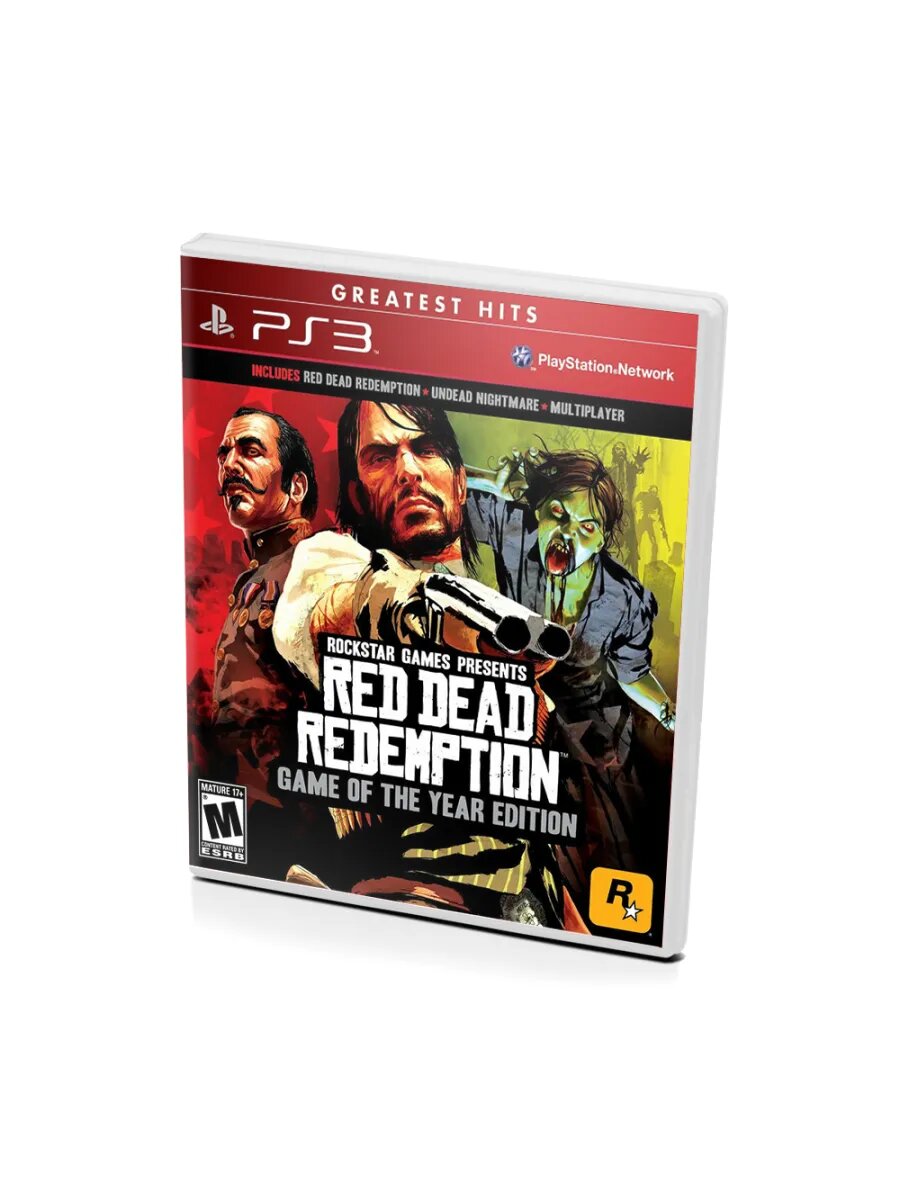 Red Dead Redemption (RDR) Game of The Year Edition Greatest Hits (PS3)