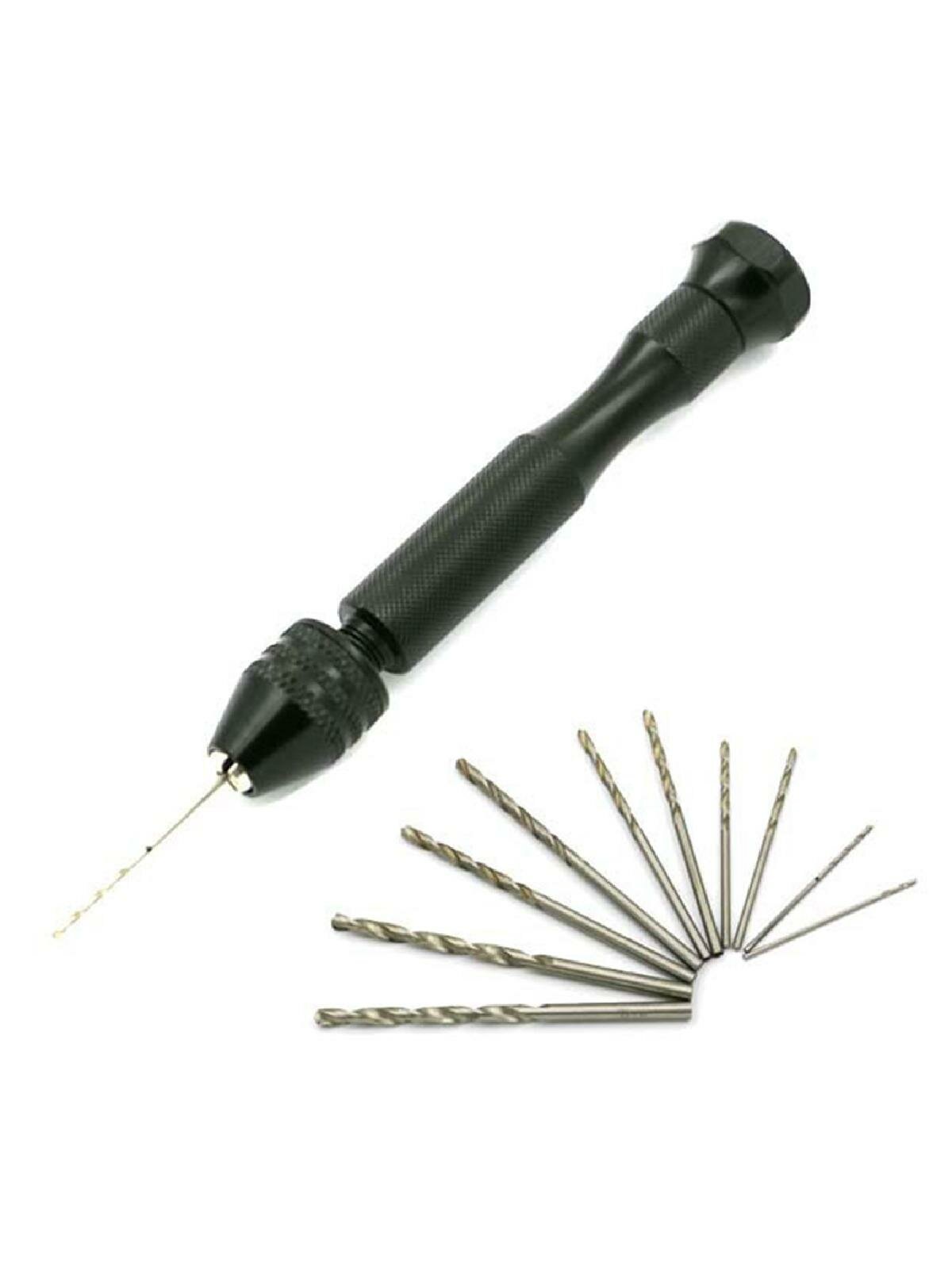 Ручной спиральный сверлильный инструмент Ручная спиральная дрель + 10шт спиральная дрель CC20