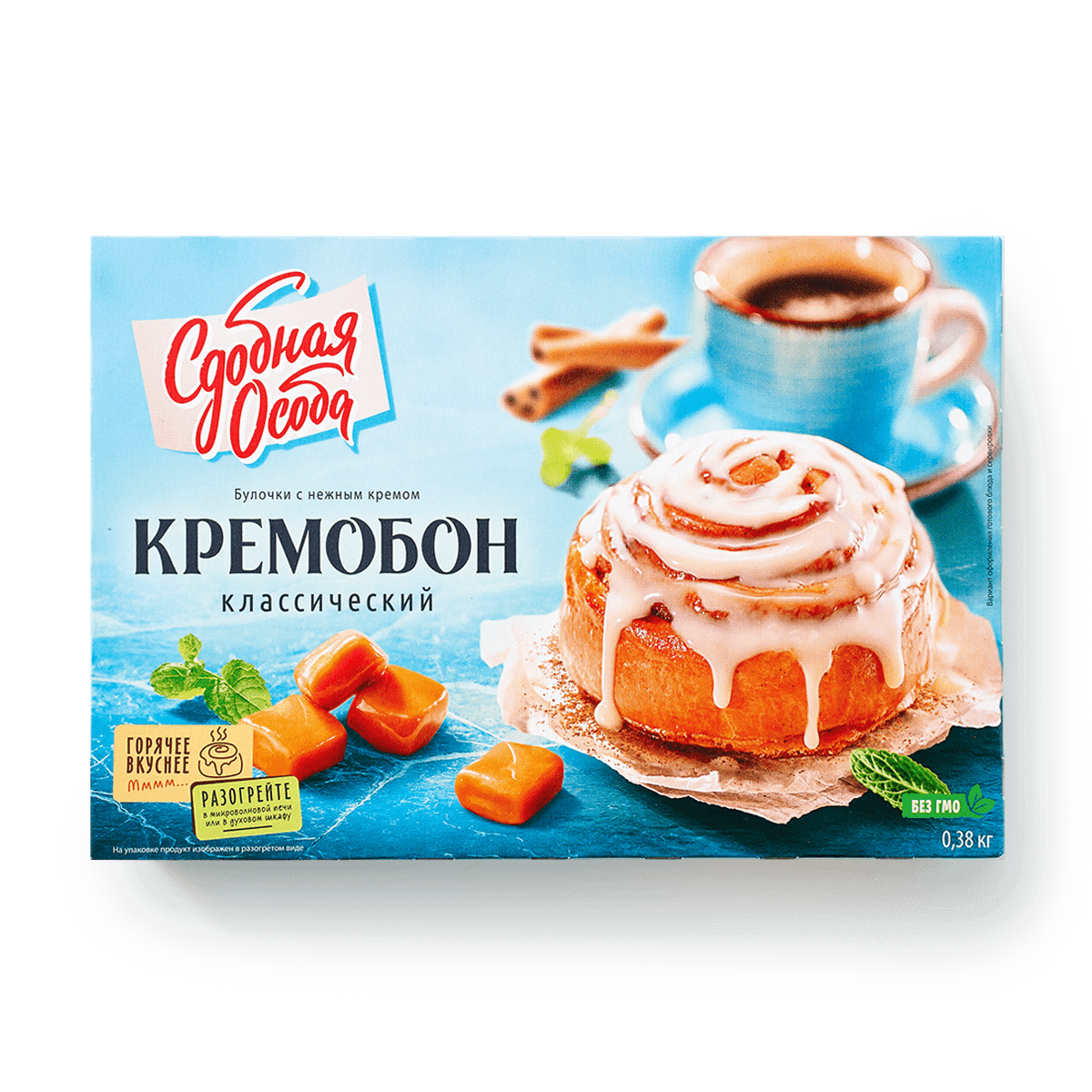 Булочка Сдобная Особа Кремобон "Сдобная Особа", с карамелью, 380 г