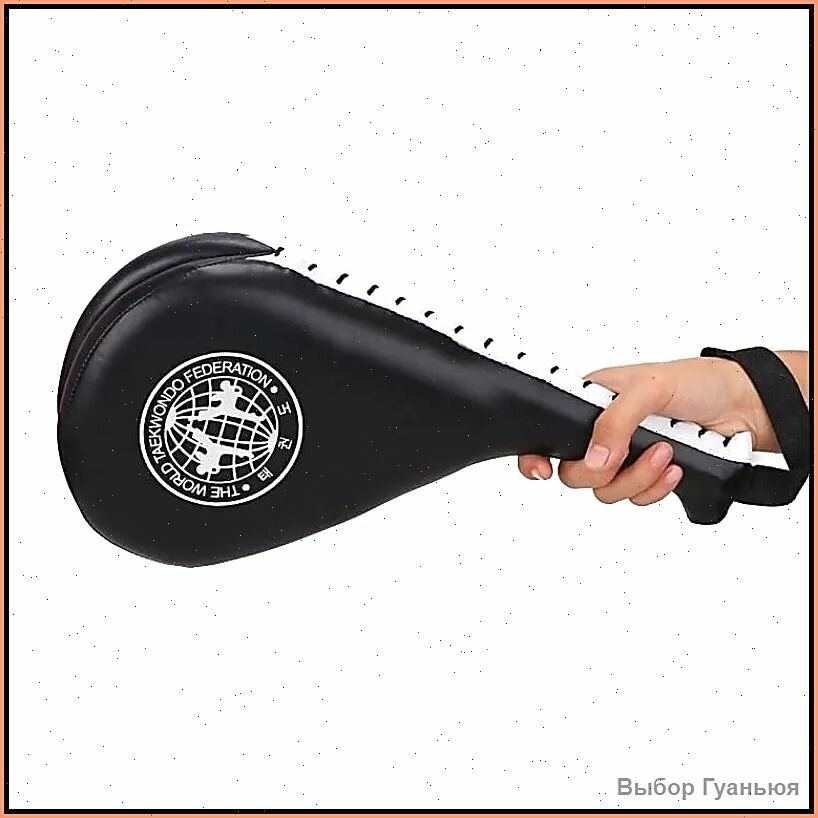 Ракетка для тхэквондо "Лапа-Ракета", двусторонняя, ПВХ, длина 40 см